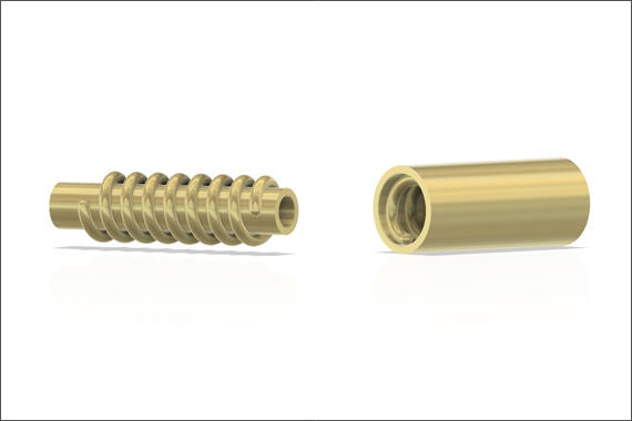 Hand-Fabricated Deep-Threaded Catch with Swivel | Metalwerx
